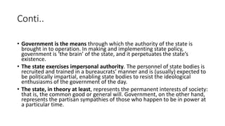 understanding government and governmental System | PPTX