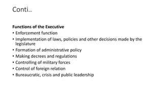 understanding government and governmental System | PPTX