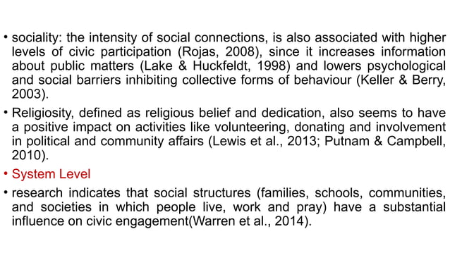 Civic Engagement.pptx file about Civics education | PPTX | Civic ...