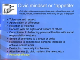 Civic Engagement 101 | PPTX