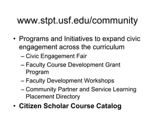 Civic engagement ppt lecture | PPSX