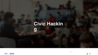 [코드포인천]코드어크로스2016 시빅해킹의 예시 | PPT