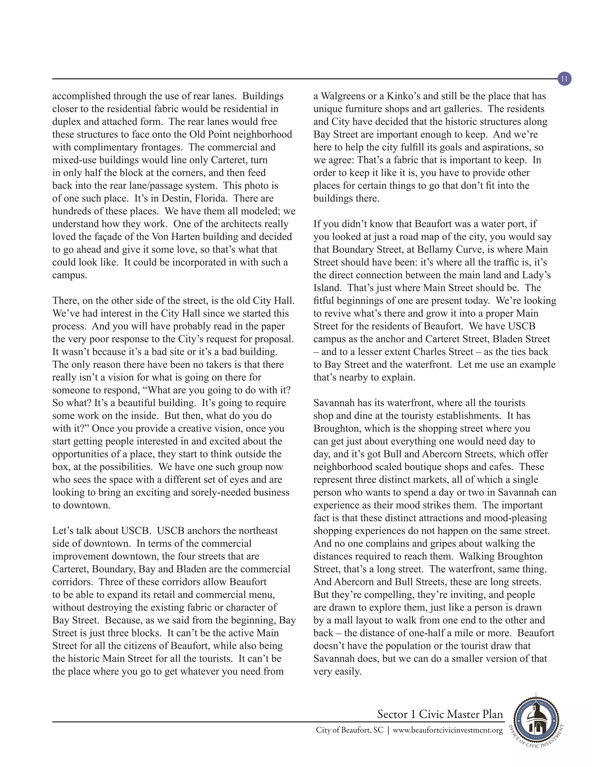 Civic masterplan sector1-appendixd | PDF