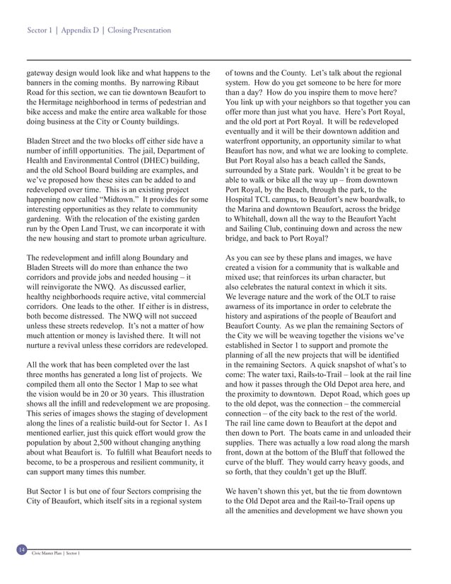 Civic masterplan sector1-appendixd | PDF