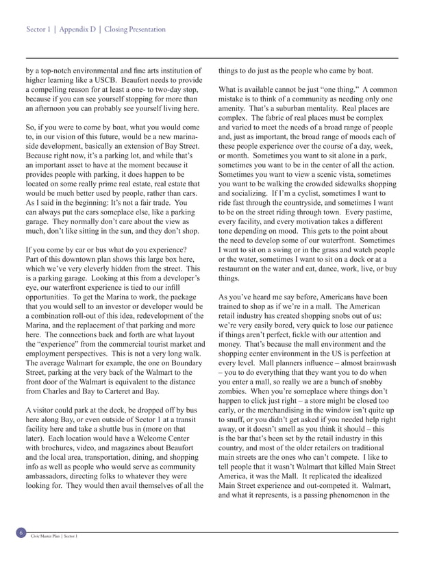 Civic masterplan sector1-appendixd | PDF