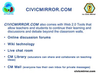 Civic Mirror Overview | PPT
