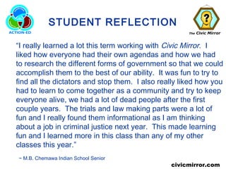 Civic Mirror Overview | PPT