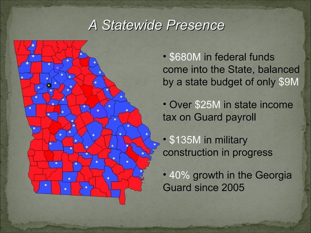 Army National Guard Civic Organization Brief | PPT | Defense Industry ...