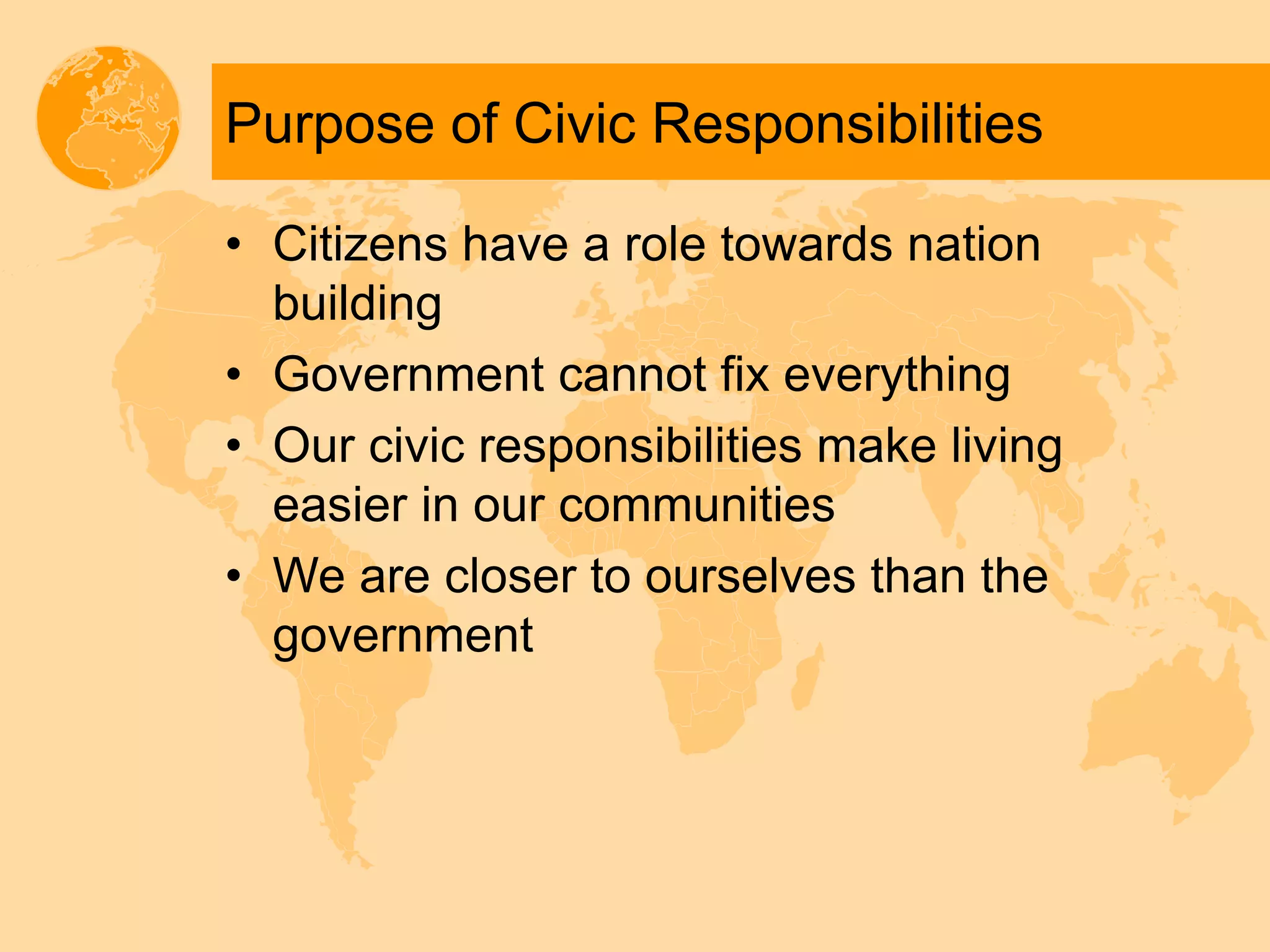 Civic responsibility by fola daniel adelesi | PPTX