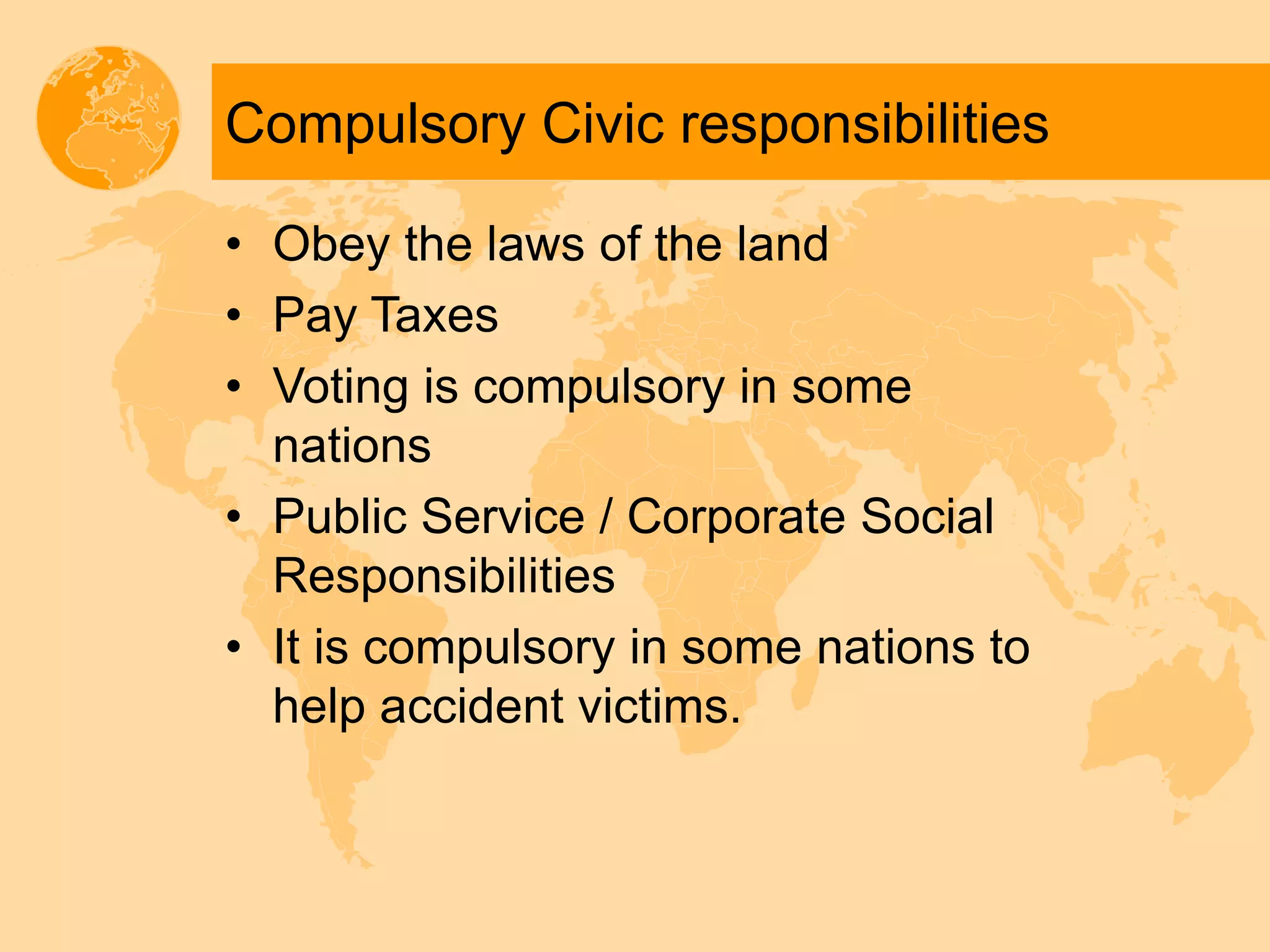 Civic responsibility by fola daniel adelesi | PPTX