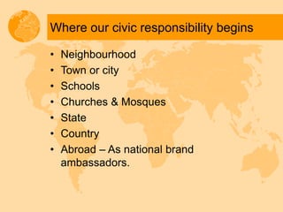 Civic responsibility by fola daniel adelesi | PPTX
