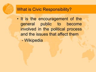 Civic responsibility by fola daniel adelesi | PPTX