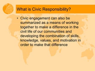 Civic responsibility by fola daniel adelesi | PPTX