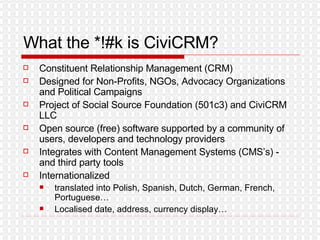 CiviCRM | PPT