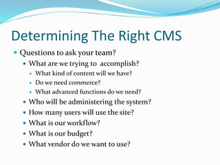 CiviCRM and CMS Integration | PPT