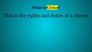 Civics | PDF