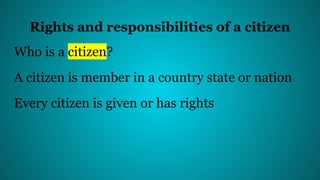 Civics | PDF