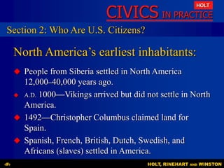 Civics ch.1 we the people | PPT