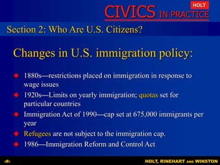 Civics ch.1 we the people | PPT | Civic affairs | Politics