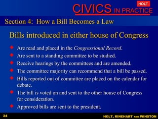 Civics ch.5 legislative branch | PPT