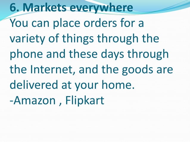 Markets around us | PPTX