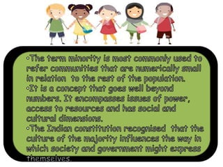 Civics chapter 10 understanding marginalization | PPTX
