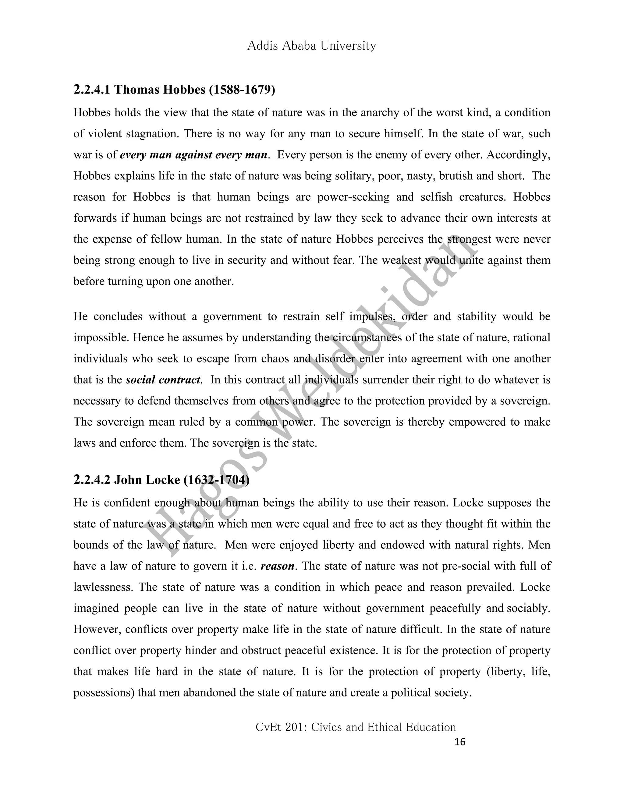 Civics and ethical education cv et 201 | PDF