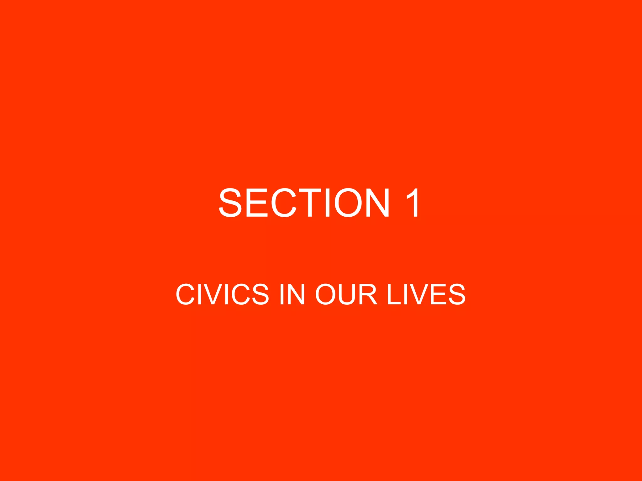 Civics chapter 1 | PPT | Adoption and Fostering | Parenting