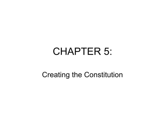 Civics - Chapter 5 | PPT