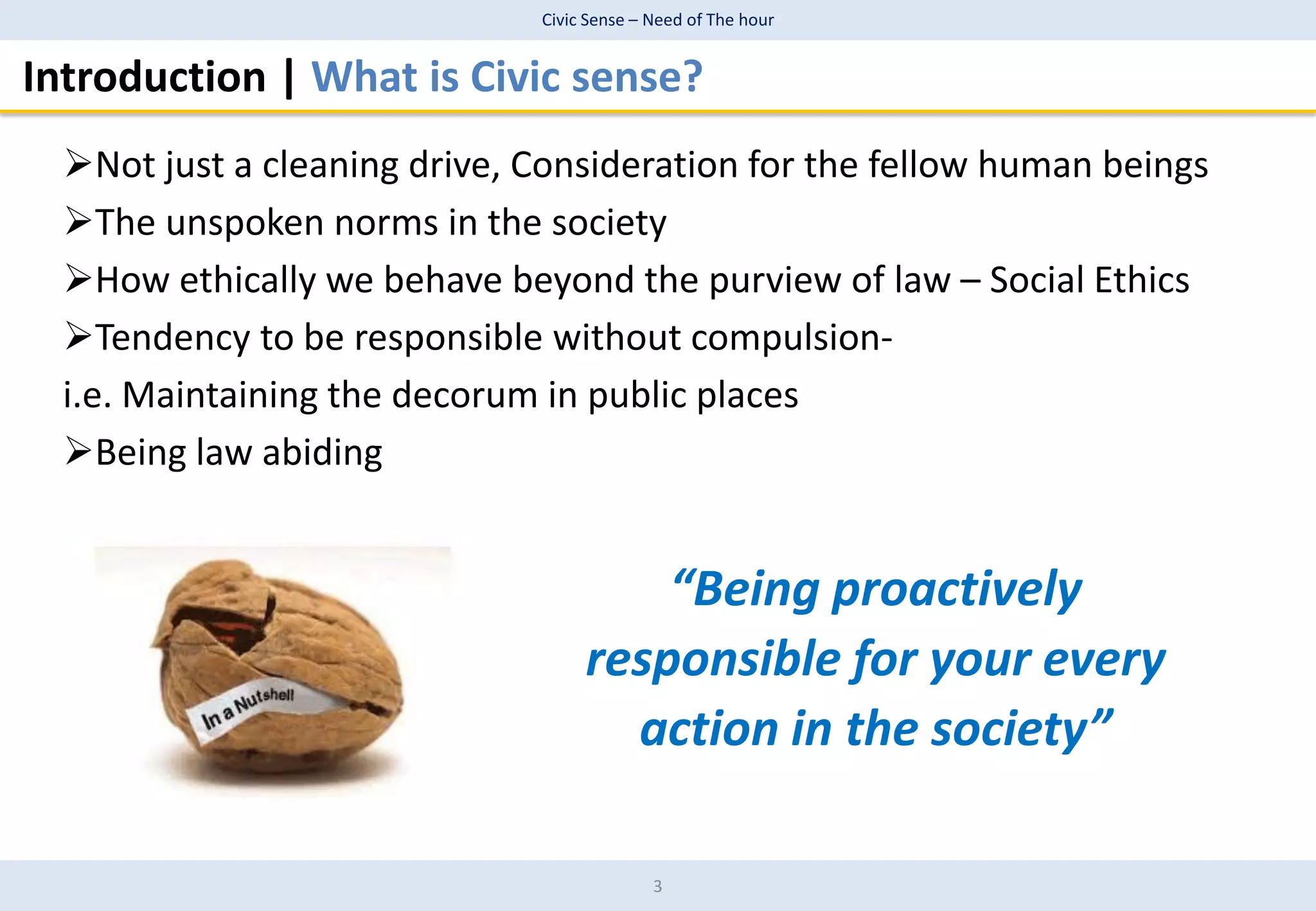 Civic Sense in India by Anuj kumar | PDF