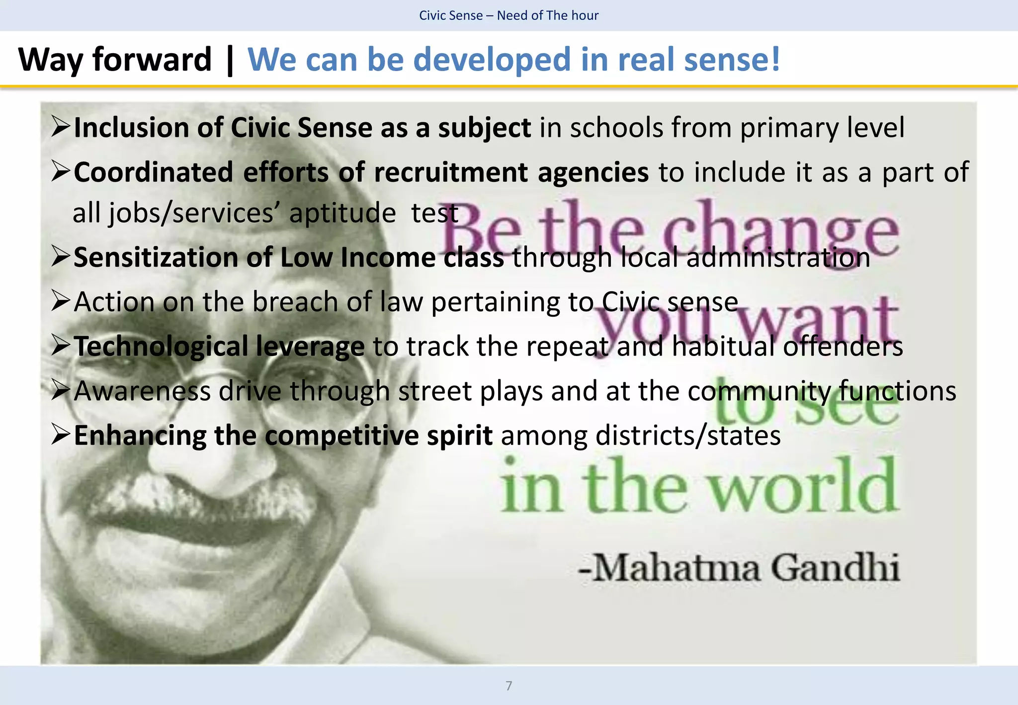 Civic Sense in India by Anuj kumar | PDF