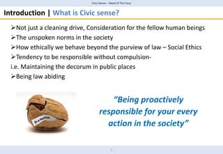 Civic Sense in India by Anuj kumar | PPT