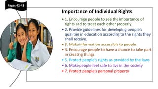 CIVICS M1 UNIT3 rights protection 2020 | PPT