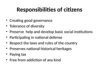 civics and moral education freshman pptx | PPTX