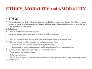 civics and moral education freshman pptx | PPTX
