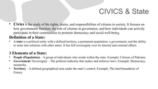 civics and community engagement governemnt | PPTX