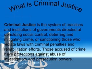 ch 6- civics understanding our criminal justice system class 8 | PPT