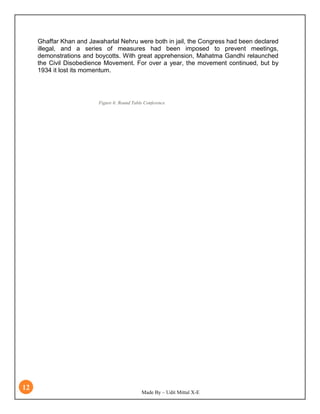 Nationalism In India ( Project) | PDF