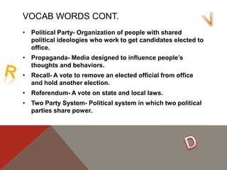 Civics review unit 4 power point | PPT