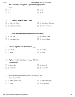 Civics social and political life | PDF | Free Download