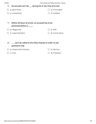 Civics social and political life | PDF | Free Download