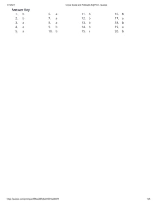 Civics social and political life | PDF | Free Download