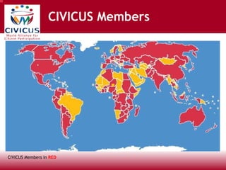 CIVICUS Membership presentation | PPT