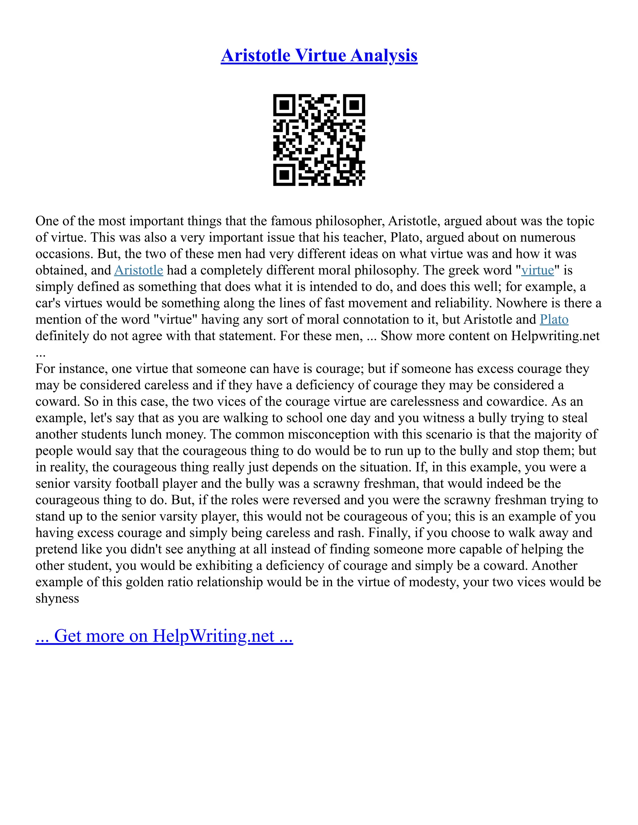 Civic Virtue | PDF