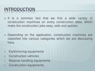 APPLICATIONS OF MECHANICAL ENGINEERING IN CIVIL ENGINEERING | PPTX
