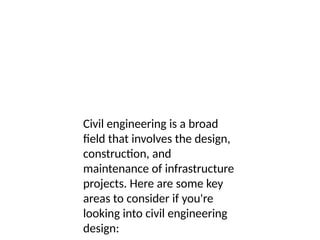 civil engineering design civil engineering.pptx