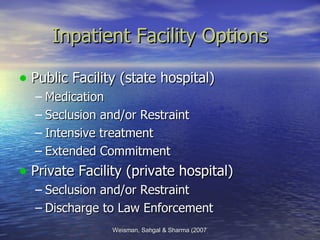 Civil Commitment and Criminality | PPT