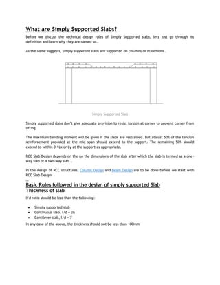 Civil engineering - thumb rule | PDF
