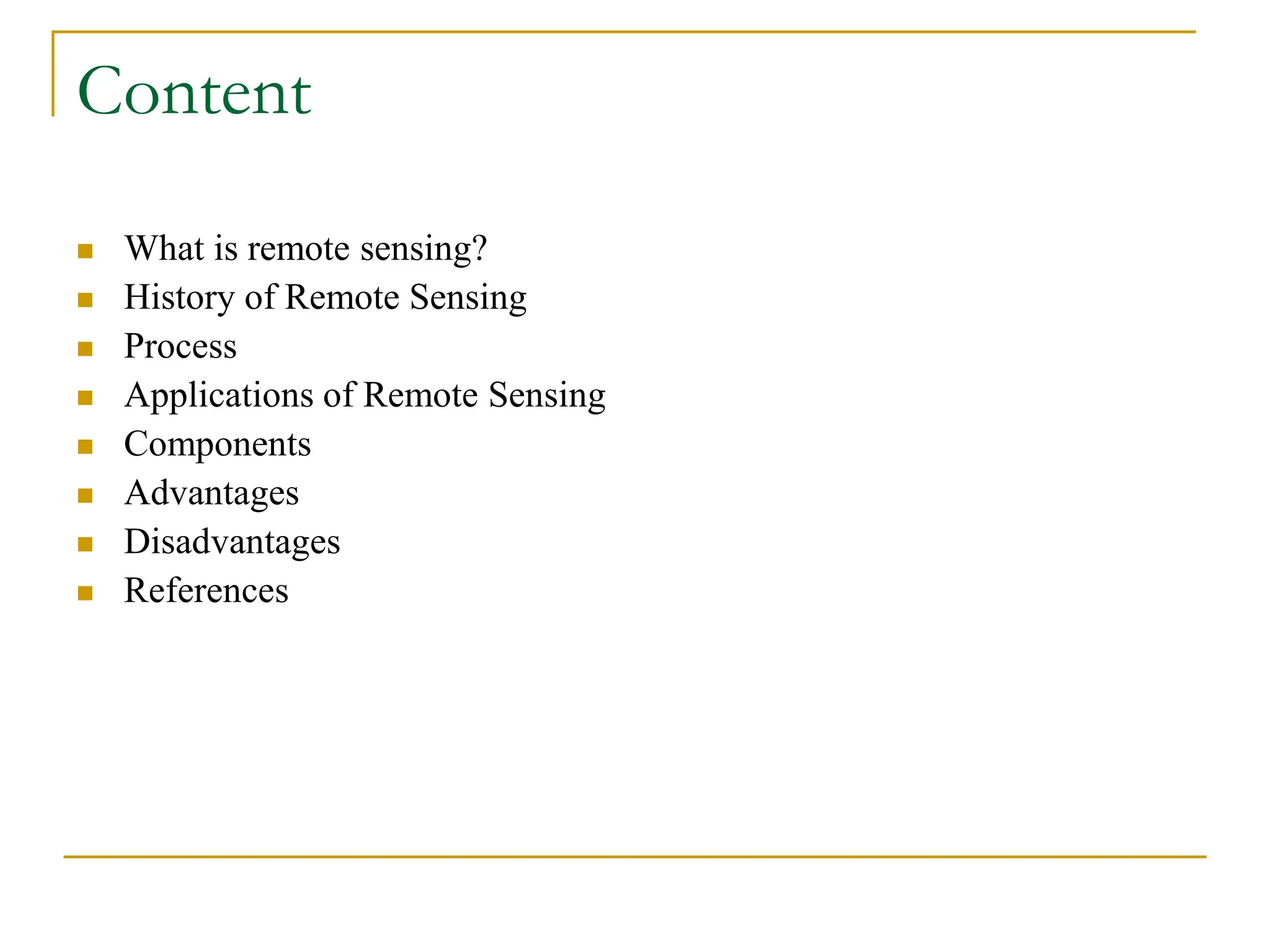 remote sensing and its uses and purposes. | PPTX