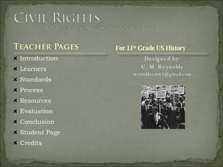 Civil Rights | PPT